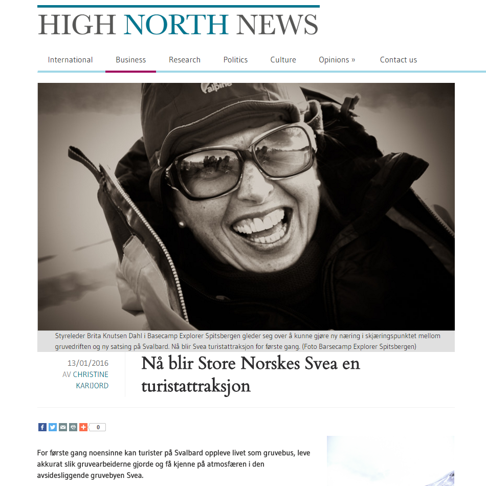 High North News - Basecamp Explorer